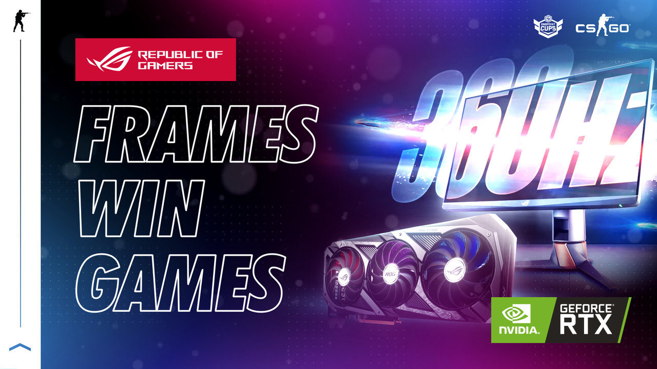 Endpoint Frames Win Games - ASUS ROG & Nvidia Cup - Matches ...