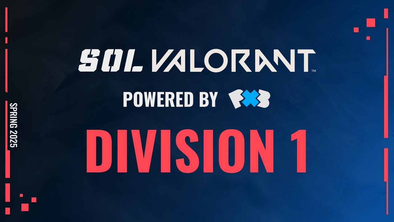 SOL VALORANT Spring 2025 - Division 1 - Match 29 Game 1 - Tournament ...