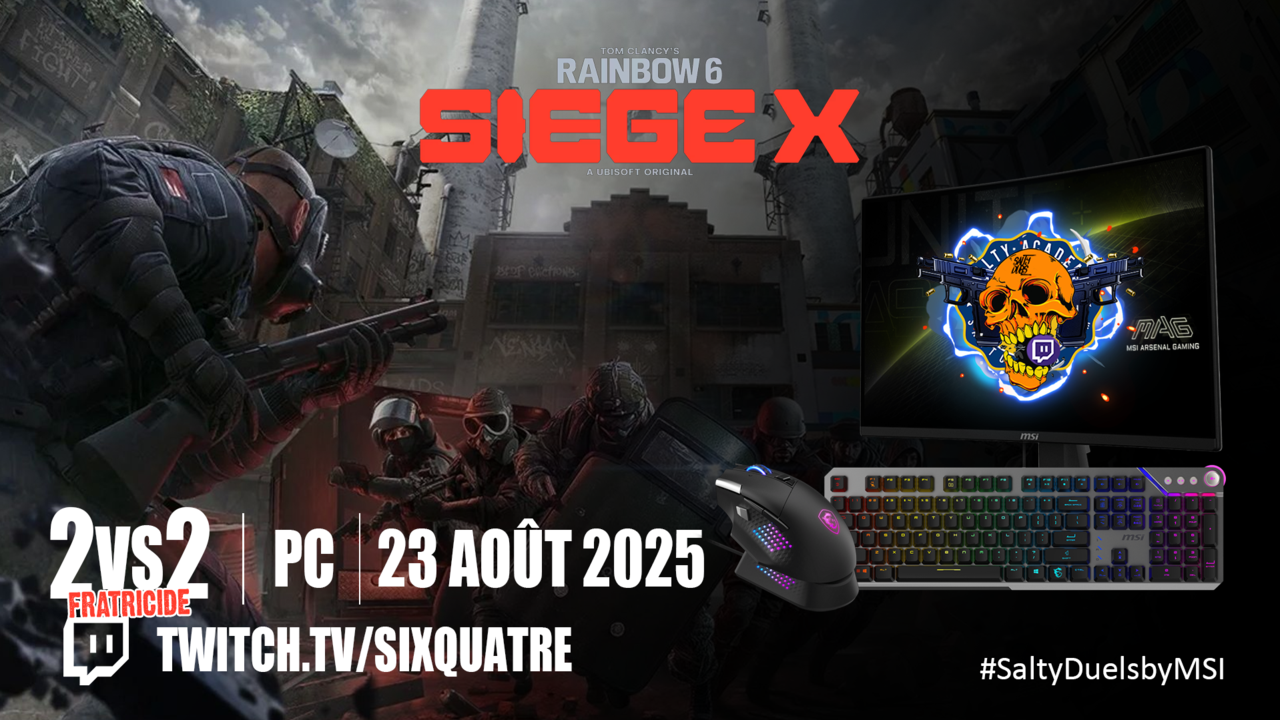 #SaltyDuelsByMSI - 2v2 FRATRICIDE - Overview - Tournament | Challengermode