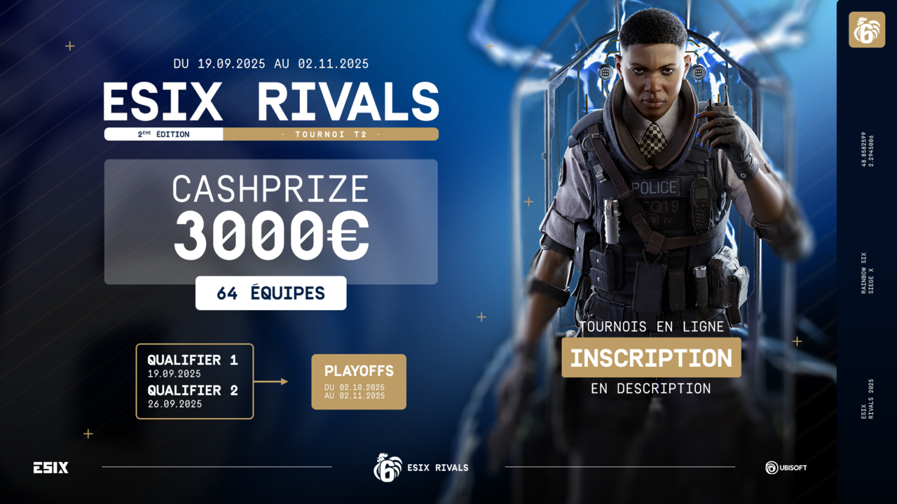ESIX RIVALS 2025 - Q1 - Overview - Tournament | Challengermode