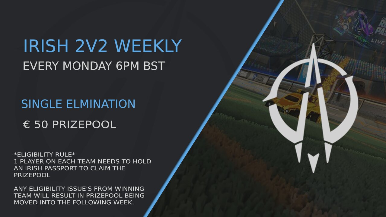 Irish 2v2 Series €50 Prizepool - Bracket - Tournament | Challengermode
