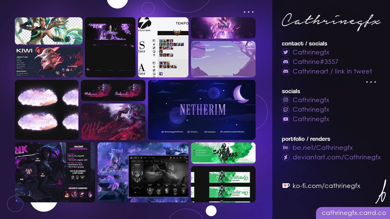 GFX / Stream designs - Listing - Marketplace | Challengermode