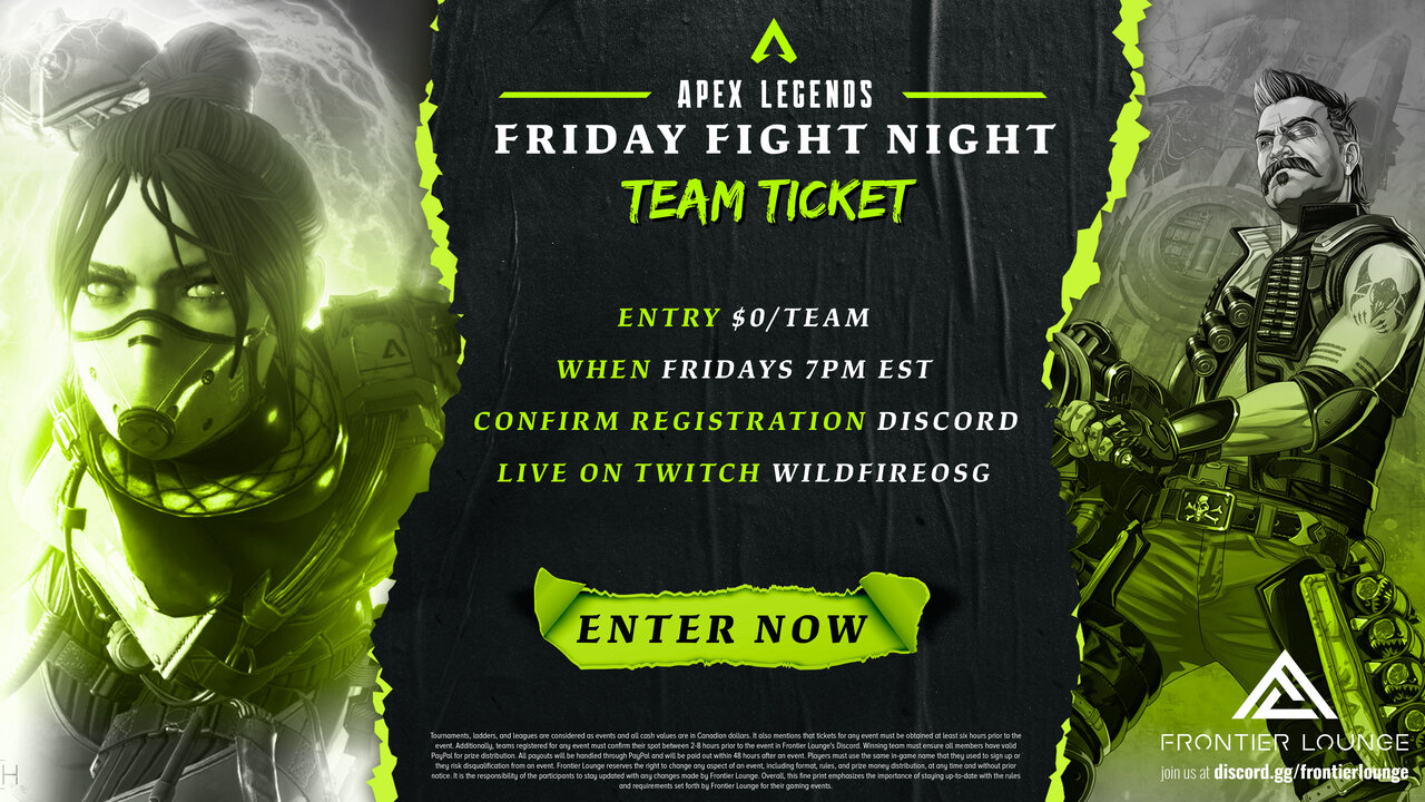 Friday Fight Night - Participants - Tournament | Challengermode