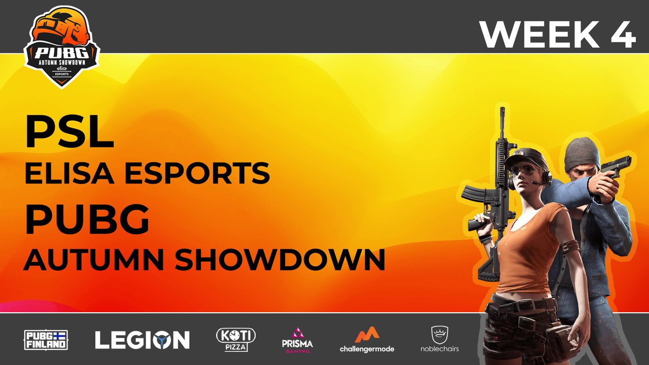PSL Elisa Esports PUBG Autumn Showdown Week 4 - Matches - Tournament | Challengermode