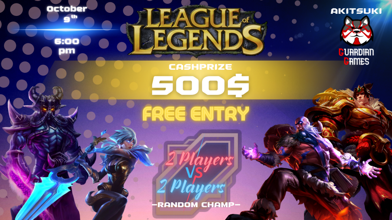 [Genesis] Guardian Game : League Of Legends - Overview - Tournament ...