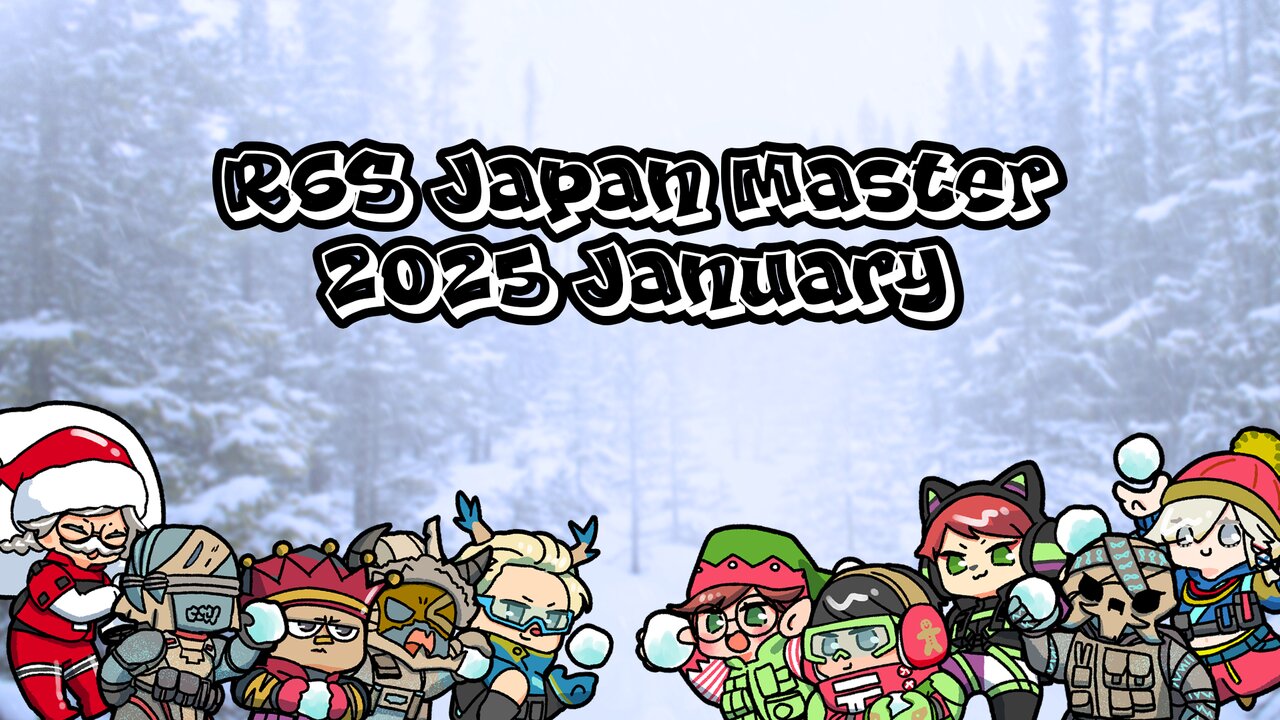 R6S Japan Master 2025 January - Overview - Tournament | Challengermode